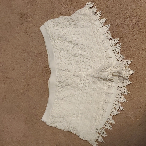 Divided | Shorts | Euc Divided By Hm Crochet Shorts | Poshmark